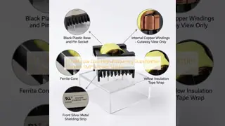 Custom UR70 High Voltage Transformer for Ozone Generators