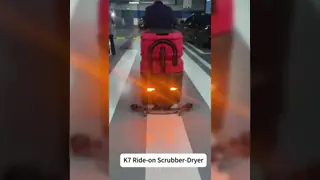 K7 High-Efficiency Ride-On Floor Scrubber