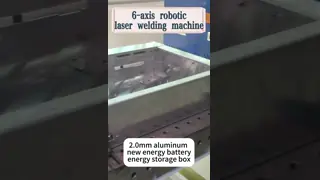 2.0mm Aluminum Energy Storage Battery Boxes Are Robotically Laser Welded