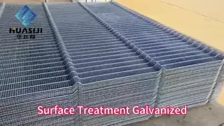 Hsj Factory Supply Powder Coated Wire System 358 Anti Climb Fence Welded Wire Mesh