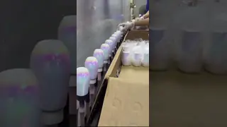 Full Automatic Glass Bottle Fine Coating Workcell