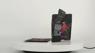Custom Smell Proof 3.5g Mylar Bags for Packaging