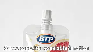 Custom Leak Proof Spout Pouches for Food and Drinks