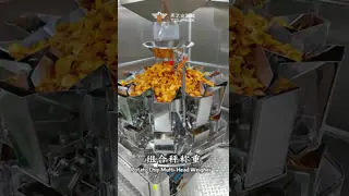 Automatic Pre-made Pouch Packing Machine with Multihead Weigher for Potato Chips