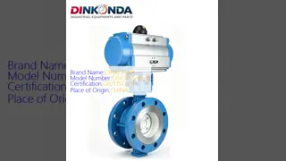 DINKONDA Hard Seal Butterfly Valve for Power Plants
