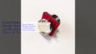 Y11P Aviation Connector High Reliability Panel Mount Socket