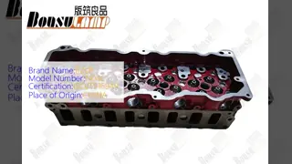 HINO 300 N04C Cylinder Head Assembly OEM Quality