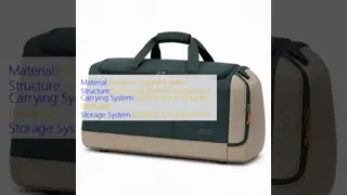 Convertible Training Duffel Bag Custom OEM Solution