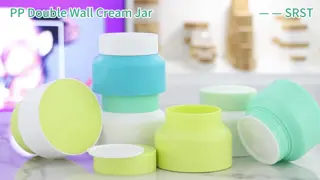 Premium Cosmetic Packaging Custom PP Cream Jars