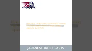 Hino 700 Steering Tie Rod S454602490 Quality Parts