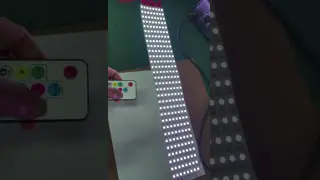 Customized 5050 RGB LED built-in IC addressable LED strip