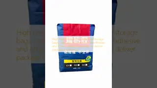 Durable Kraft Paper Valve Bags for Tile Adhesive Packaging