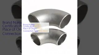 High Quality 304 316SS Seamless 90 Degree Elbow Fittings