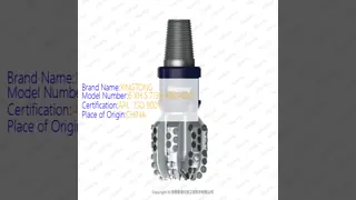 Xingtong XH Series PDC Drill Bits for Hard Formations