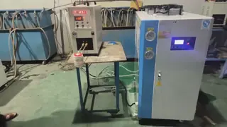 INDUCTION MELTING GOLD FURNCE MACHINE HF-15KW MODEL