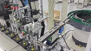 Automatic retractable pen assembly machine
