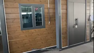20ft Expandable Container House for Remote Alpine Retreats