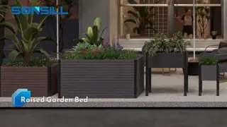WPC raised garden bed-5