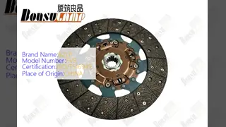Isuzu 4HK1 Truck Clutch Kit 5876102040 Performance Upgrade