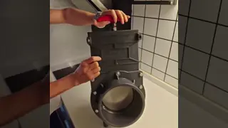 6in - 8in plastic manual gate valve