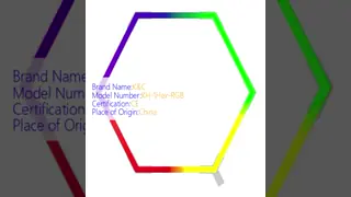 Upgrade Your Space with RGB Hexagon LED Lights