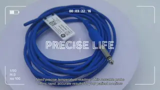 Reusable Patient Temperature Probe 10ft Clinical Accuracy