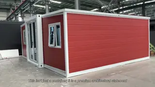 Expandable Container House Crimson Vineyard Edition