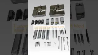 Custom Precision Mold Core and Mold Insert Components