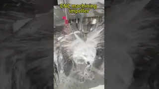 CNC Precision Machining Impeller for Turbocharger Compressor