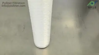 10 inch PP pleated filter