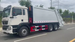 Heavy Duty 20m3 Euro 5 Garbage Truck with 290hp Engine - Refuse Compactor Truck