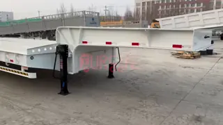 4 Axle Low Bed Semi Trailer