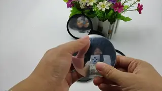 Convex rear view mirror