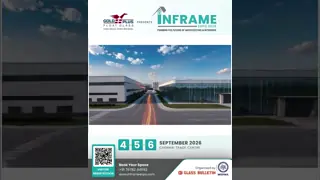 Experience Our Advanced Insulating Glass Production Solutions at Inframe Expo 2026