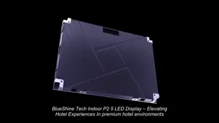 Smart indoor P2.5 LED display screen, 16-bit grayscale, high contrast, and clear image detail