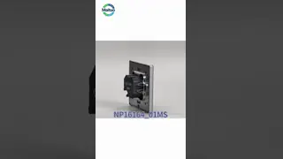 NP16164_01MS + Schneider + Unica 8-key KNX Smart Panel | Matte Grey