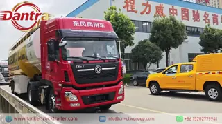 40 CBM & 60 CBM Bulk Feed Trailer Delivery | Factory Shipment