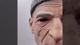 Realistic Old Man Latex Mask Grimm Style | Elderly Costume Mask