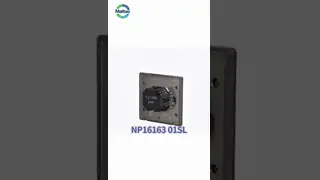 NP16163_01SL + Schneider + Unica 6-key KNX Smart Panel | Silver Grey