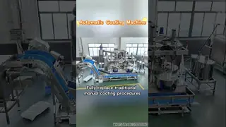 Automatic fish skin peanut/peanut burger/wasabi coated peanut making machine