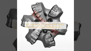 XHR 5164D PDC Drill Bit High Efficiency Rock Breaking