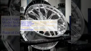 Premium Forged Aluminum Wheels 17 to 24 Inch TUV Certified