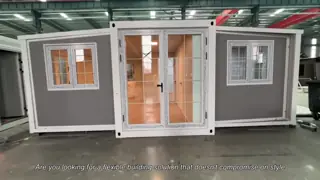 Modern Expandable Container House Fast Assembly Solution