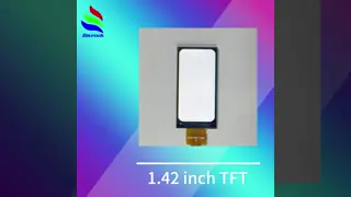 1.42 inch TFT LCD Display  80x160 Resolution ST7735 4SPI Full View TFT LCD Display For Portable Recorder Pet Feeder Water Dispenser