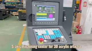 5 Axis Wooden Acrylic Carving Machine Five Cnc Router 5D Milling Epe Foam Making5 Axis Wooden Acryli