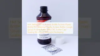 Premium 115ml PET Cough Syrup Bottles with CRC Caps
