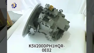 K5V200DPH1HQR-0E02 Hydraulic Main Pump Hitachi ZAX470 K5V200DPH Excavator Hydraulic Pump Assembly