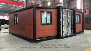 Luxury 20ft Expandable Container House Garden Annex