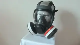 MJ-4020 Liquid Silicone Full Face Respirator