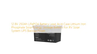 High Voltage Battery Distribution Unit for Energy Storage